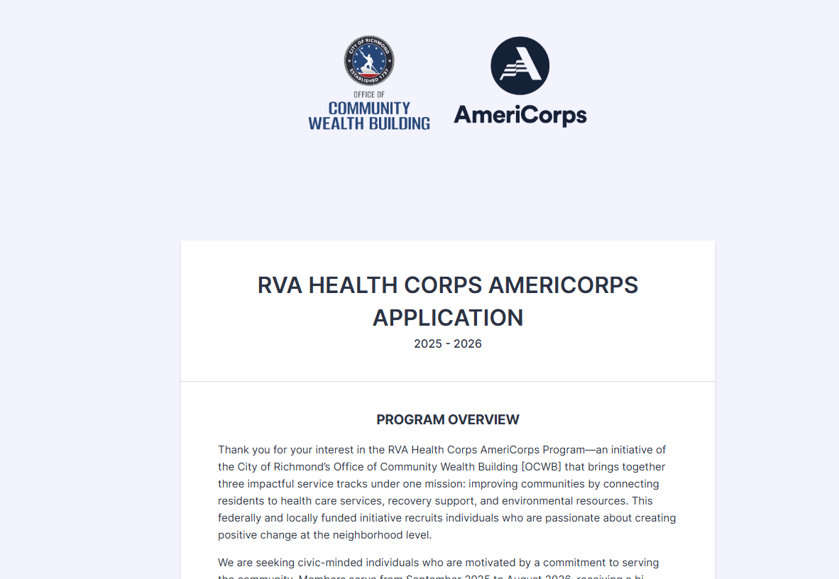 AmeriCorps | Richmond